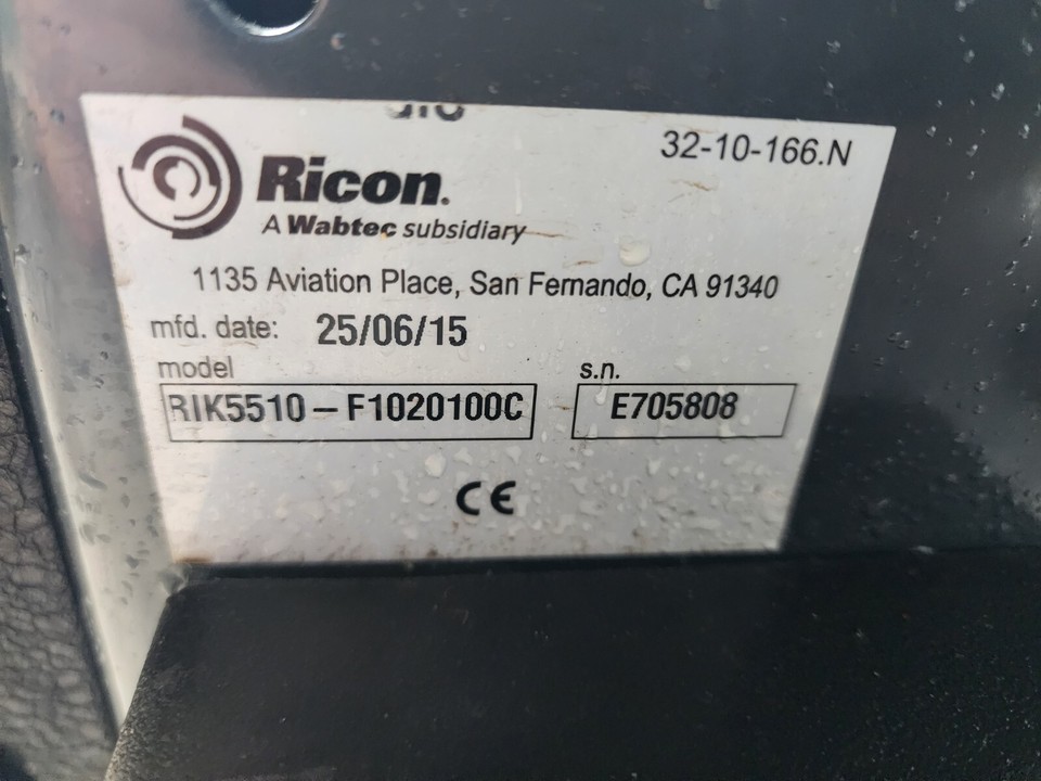 Ricon S5510 Bus Van Hydraulic Handicap Wheelchair Platform Lift Ramp | eBay