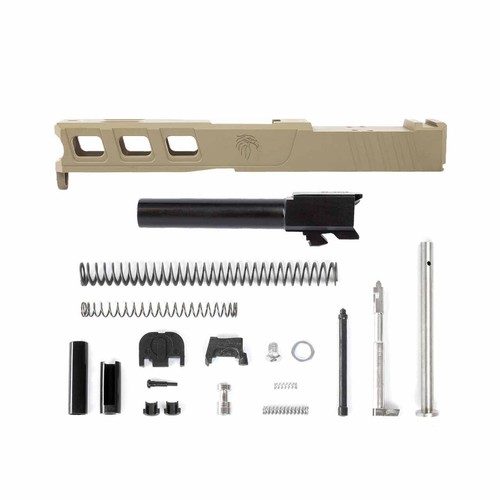 LFA Elite FDE Glock 19 Compatible Complete Slide Kit (with optional ...