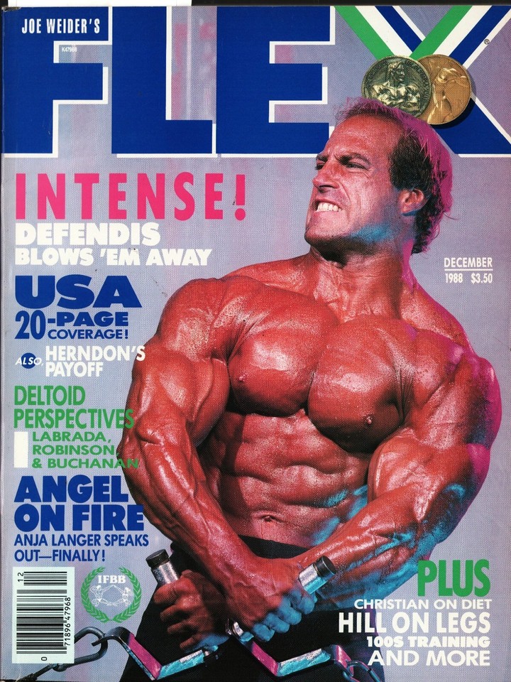Flex Magazine 12/1988 Dorothy Herndon Diane Garrity Anja Langer Tara ...