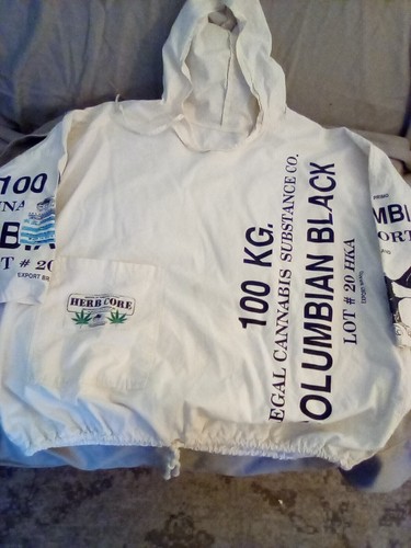 Vintage Hal Arscott AKA Underground Cotton Hoodie Pot Columbian ...