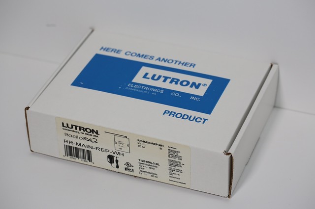 Lutron RR-MAIN-REP-WH RadioRA 2 Main Repeater - White for sale online ...