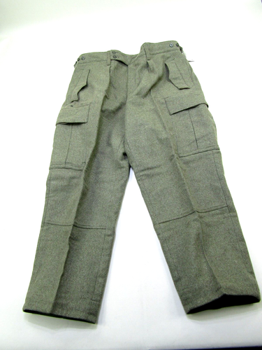 VTG Schilling German Pants Mens 40 100% Wool Cargo Military Tactical ...