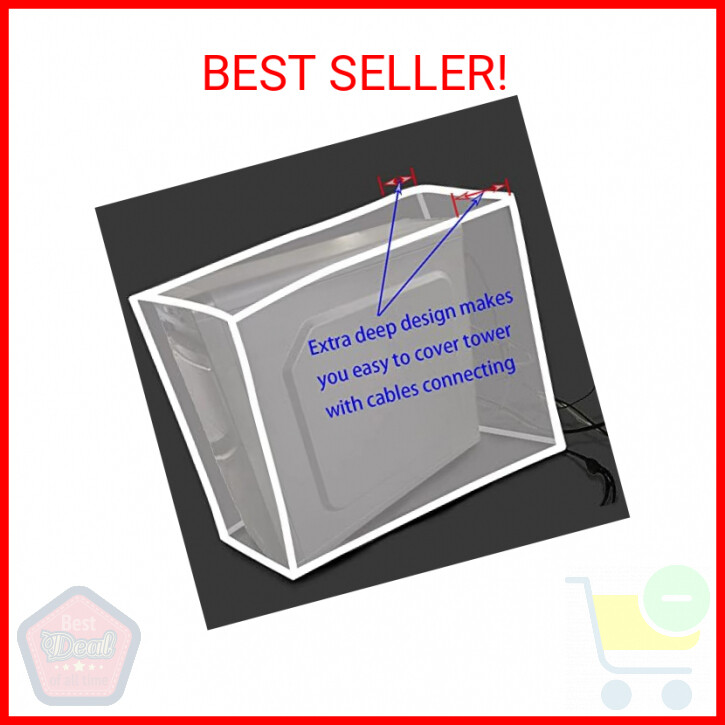 Medium Size CPU Dust Cover, Computer Desktop PC Mid-Tower [Antistatic ...