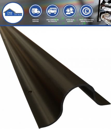 Black PVC Cable Protection Guard 3m Length (Multiple Sizes) | eBay