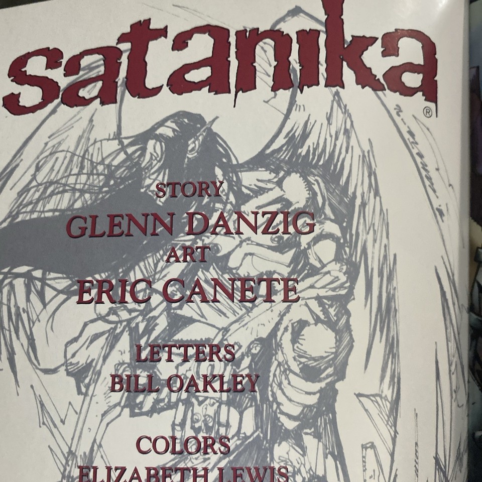 VEROTIK LOT of 5 Satanika Verotika Goth Adult Comic Book Glenn Danzig ...