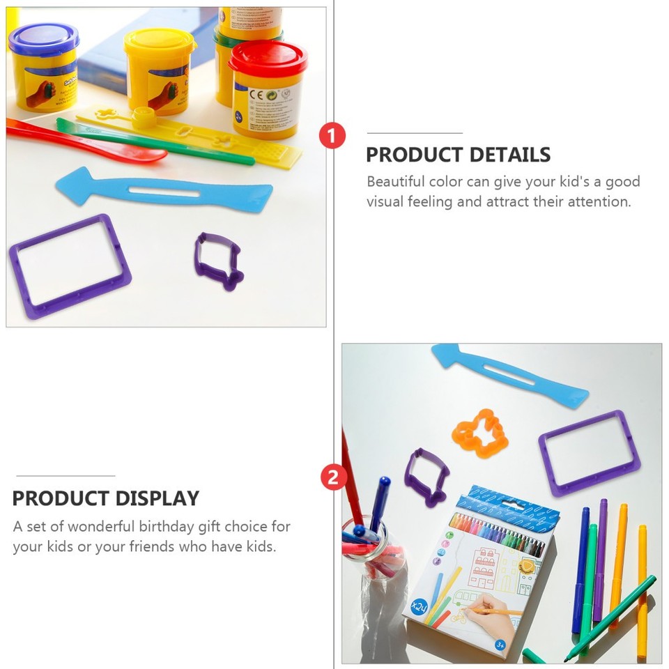 32 Pcs Sculpting Clay for Kids Children Manual Plasticine Noodle DIY ...