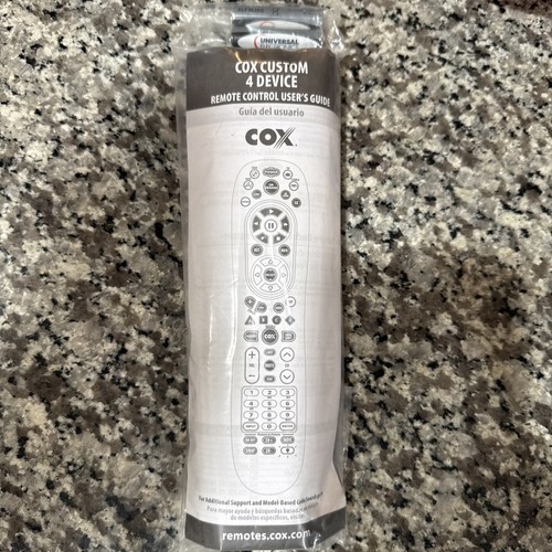 Cox Cable 4-Device Universal Remote Control - URC-8820-CISCO TV DVD AUX ...