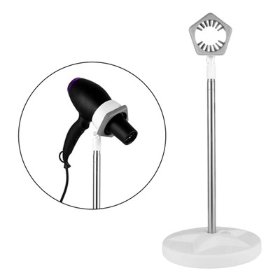 Lazy Hair Dryer Stand Hands Floor Blower Stand Holder with Strong Base ...