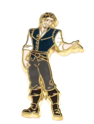 LE 200 Disney Pin Heartthrob Tangled Rapunzel Smoldering Flynn Rider ...