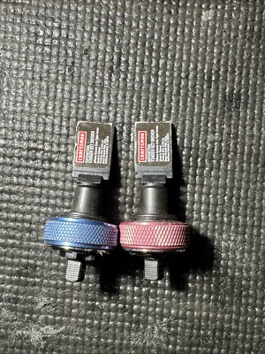 (2) Sears Craftsman Nos Ratcheting Finger Bit Driver 17157 Rare Blue ...