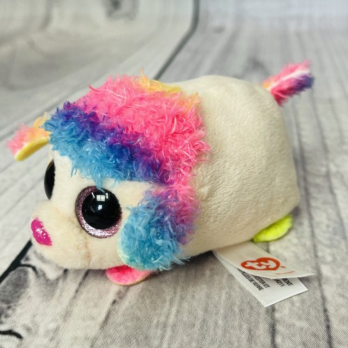 TY Beanie Boos Teeny Tys 4" FLORAL Poodle Stackable Plush Stuffed ...