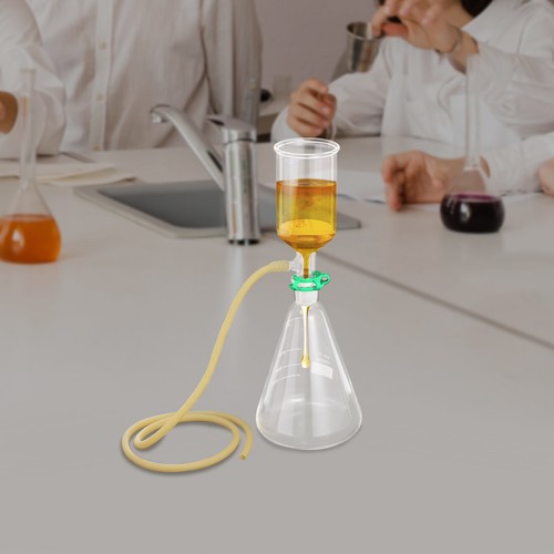 1000ml Funnel?Filtering?Kit Lab?Filtration?Buchner Funnel w/ Flask ...