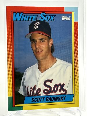 1990 Topps Traded TIFFANY Scott Radinsky Rookie Card #99T Mint FREE ...