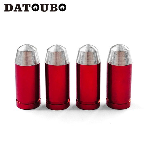 20pcs bullet Valve Cap for Car tires Aluminum Valve Stem cap Red Air ...