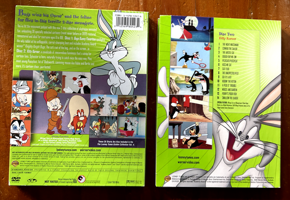 Looney Tunes: Spotlight Collection Vol. 4 (DVD, 2006, 2-Disc Set ...