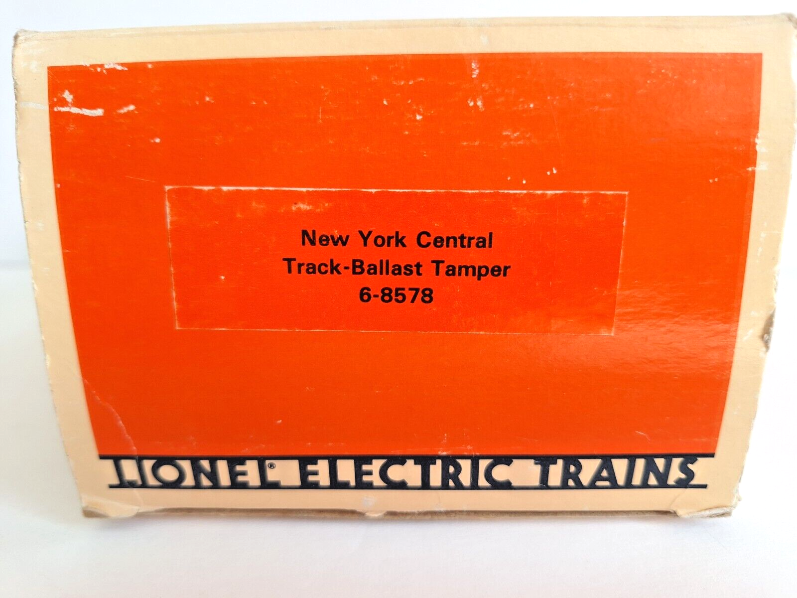 LIONEL 6-8578 O Gauge 1983 NEW YORK CENTRAL TRACK BALLAST TAMPER CAR w ...