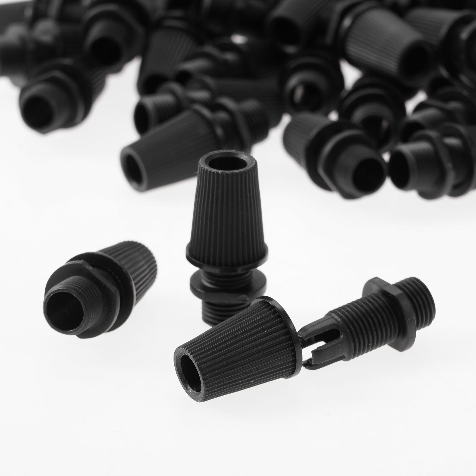 50x Cable Glands Plastic Strain Reliefs Connector Cord Grips Wire ...