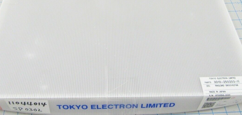 3D10-250203-11 / RING, GROUND GROOVE, FG8 / TOKYO ELECTRON TEL | eBay