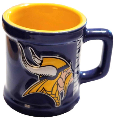 NFL Mini 2 oz. Ceramic Mug Jigger - Minnesota Vikings | eBay