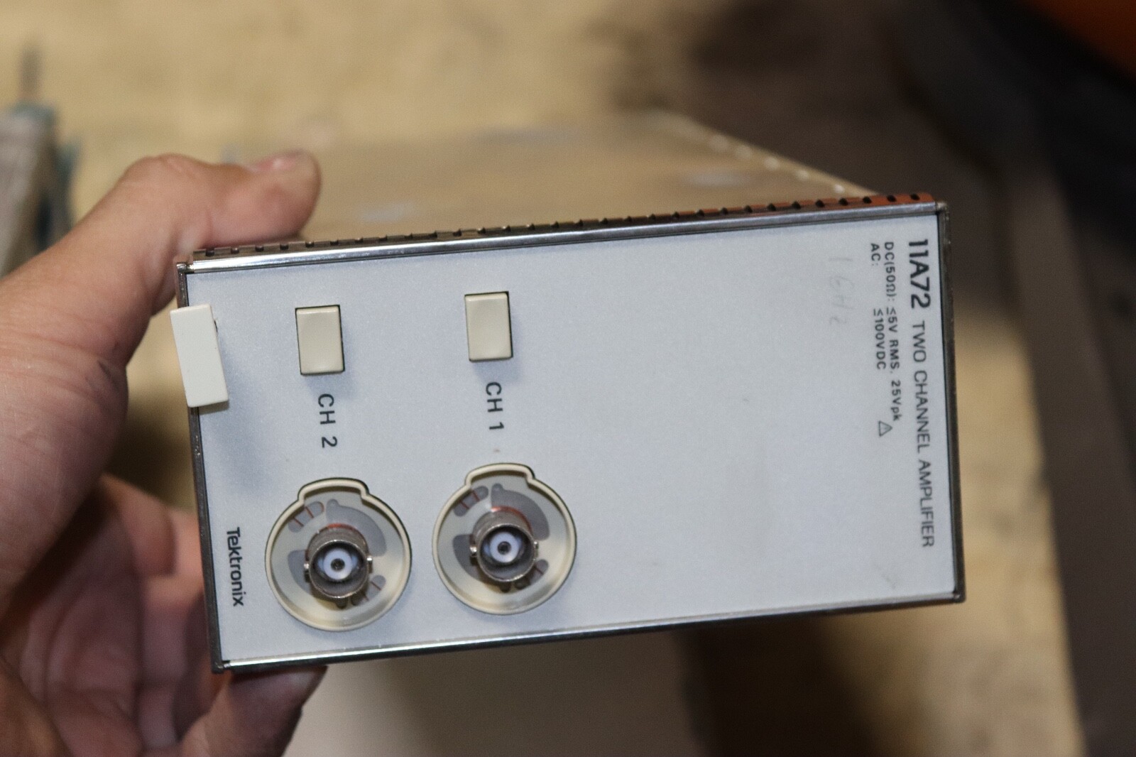 Tektronix 11A72 Two Channel Amplifier Plug-In Module | eBay