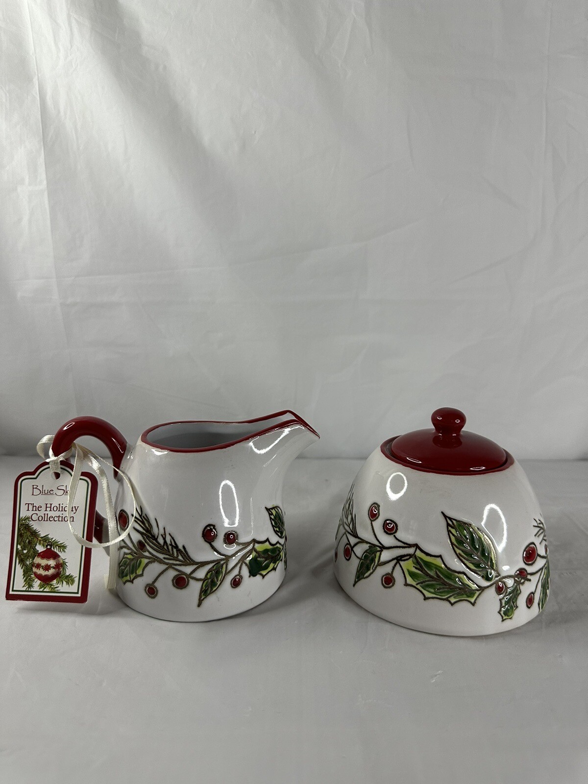 Spectrum Designz Blue Sky “The Holiday Collection” Sugar Bowl And ...