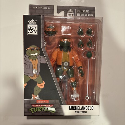 BST AXN Teenage Mutant Ninja Turtles Street Style Michelangelo Chase ...