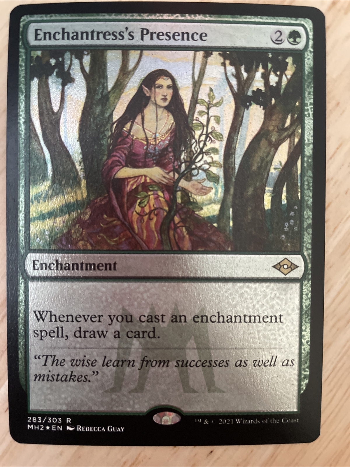 MTG Enchantress's Presence Modern Horizons 2 283/303 Foil-ETCHED Rare ...