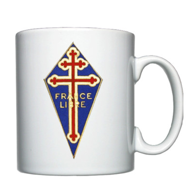 Free French Badge, Cross of Lorraine, Forces Françaises Libres, FFL ...