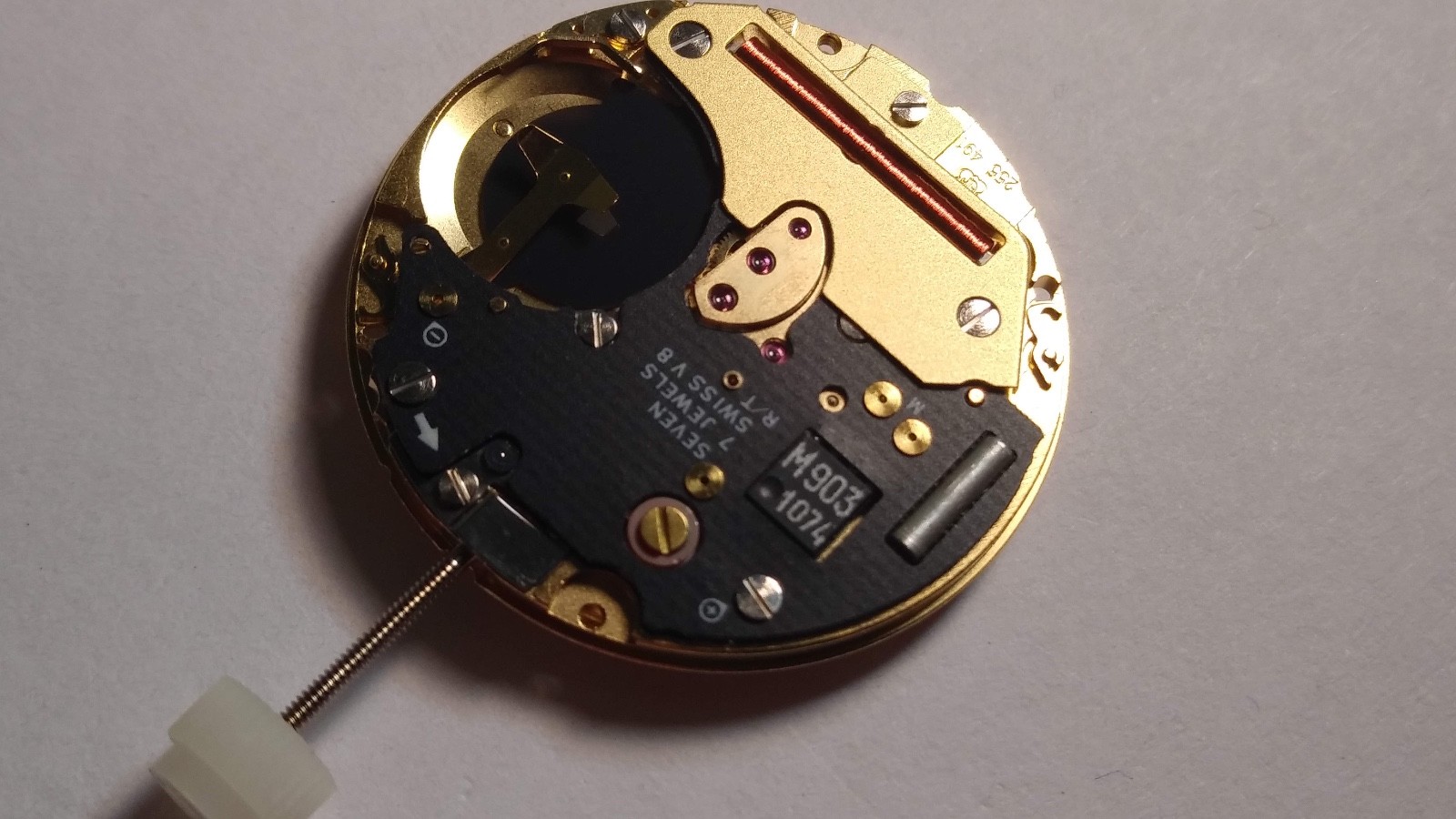 ETA 255.491 movement new. has 3 hand circuit used for any 255 series ...