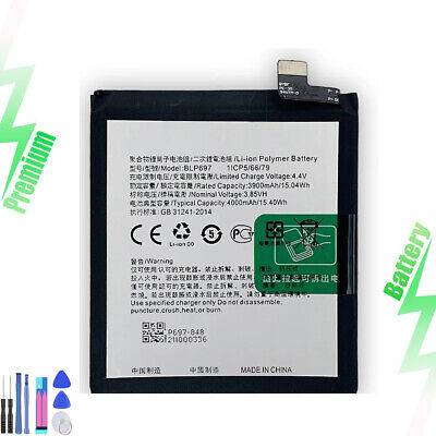 New Battery For OPPO F11 Pro F11 Plus Mobile Phone BLP697 4000mAh ...
