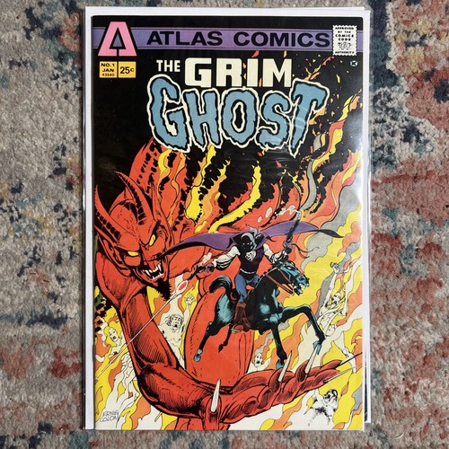 Grim Ghost #1 Vol. 1 1975 Atlas / Seaboard 1st App NM- High Grade Comic Book | eBay
