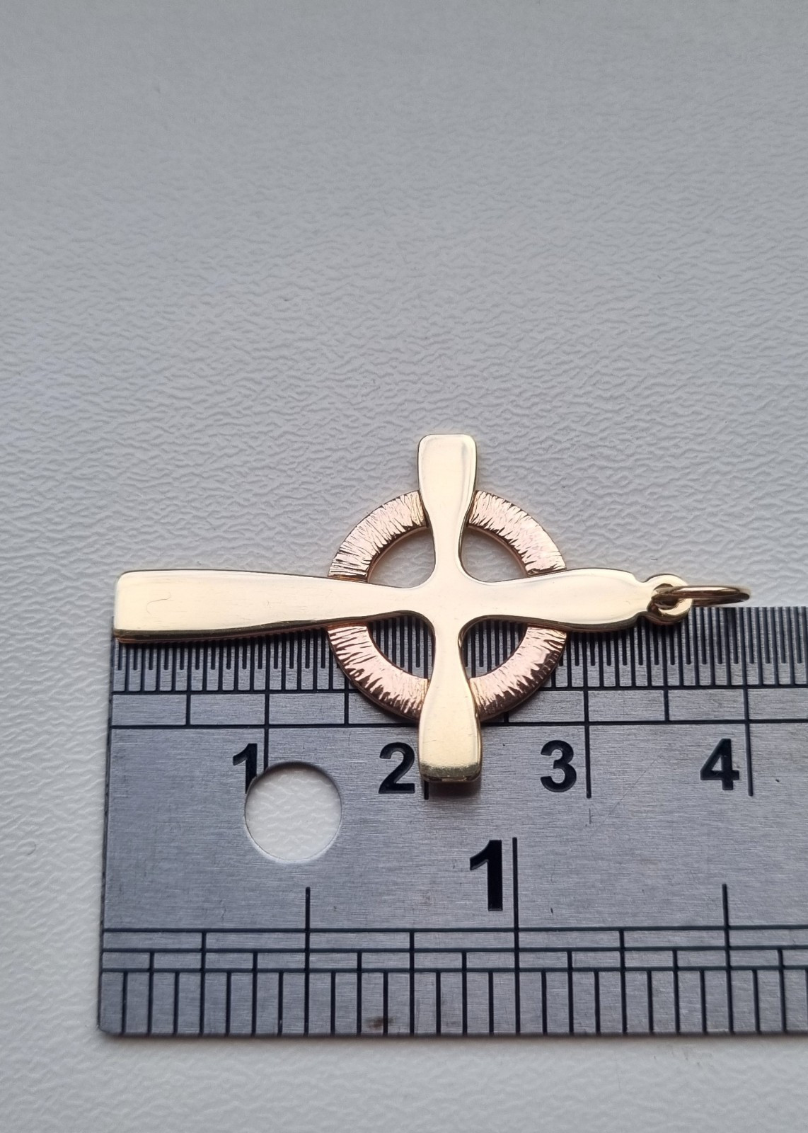 Hallmarked 9ct Clogau Yellow & Rose Welsh Gold Cross Pendant 2.5g | eBay