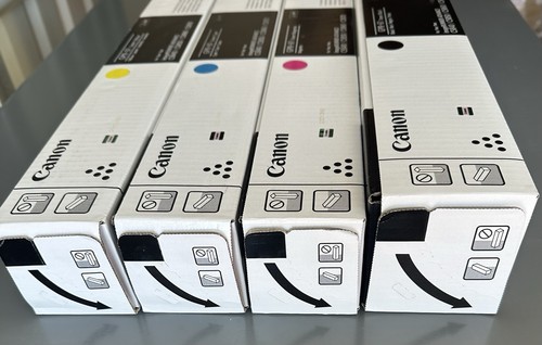 Canon GPR-61 Toner Cartridge Set - C,Y,M,B - High Yield Genuine ...