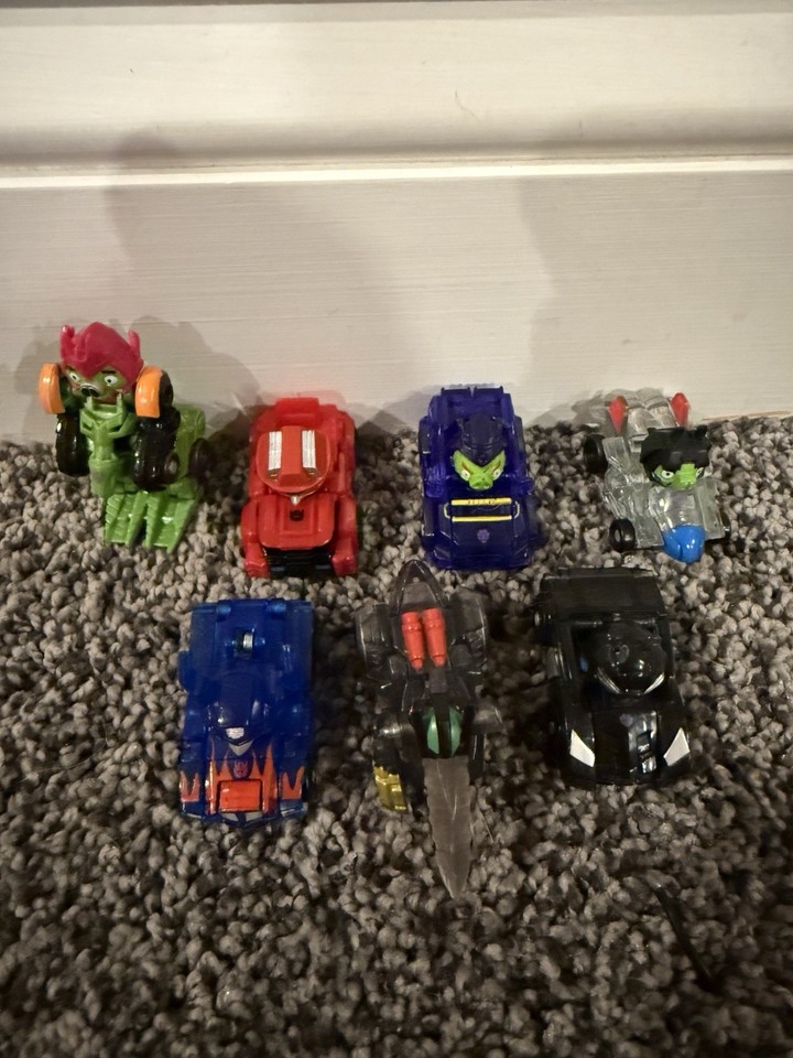 Angry Birds Transformers Telepods | Energon Racers Lot Of 7 Hasbro | eBay