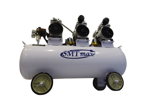 3HP, 18 Gallon, Noiseless & Oil-Free Air Compressor SMTmax SL-210 ...