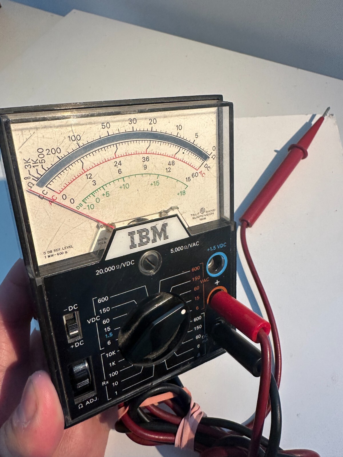 Simpson IBM Model 200C DC VOM TAUT BAND SUSPENSION meter from the 1980 ...