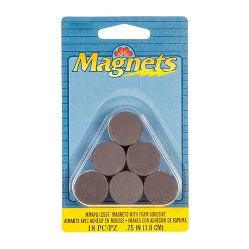 18 Self Adhesive Magnets - Walmart.com