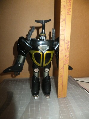 Rare 1997 Bandai Beetleborgs Battleborg Roboborg 9" action figure Metal ...