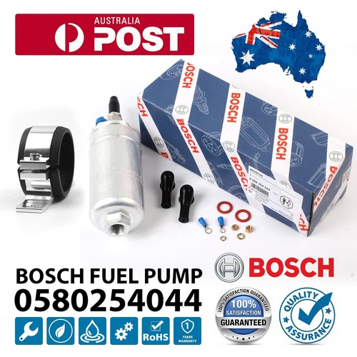 BOSCH 300LPH Racing External Inline Fuel Pump E85 Safe Fit Civic ...