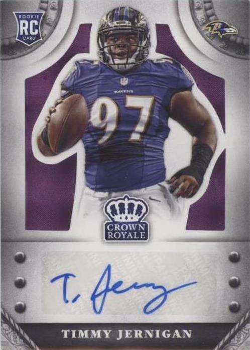 2014 Panini Crown Royale - Rookie Signatures Timmy Jernigan #S-TJ ...