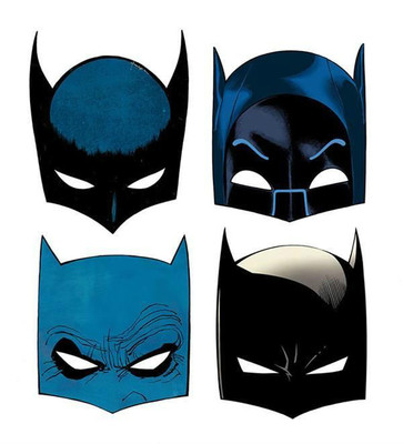 Batman 75th Anniversary Masks x 4 + Detective #27 Special Comic + Carry ...