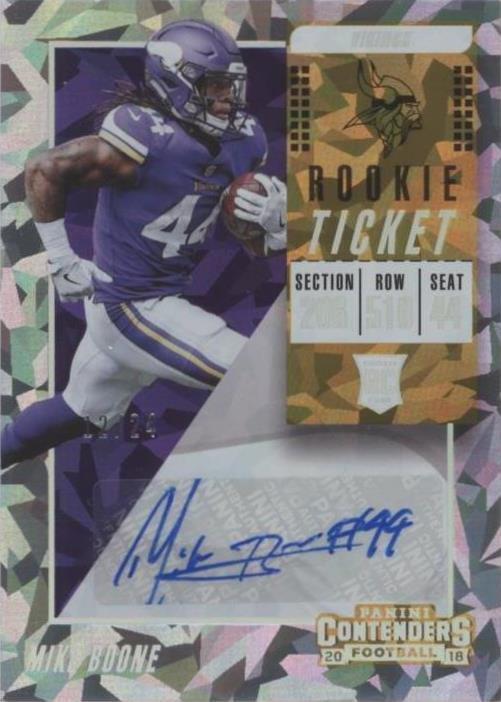 2018 Panini Contenders - Rookie Ticket/Rookie Ticket Variation Mike ...