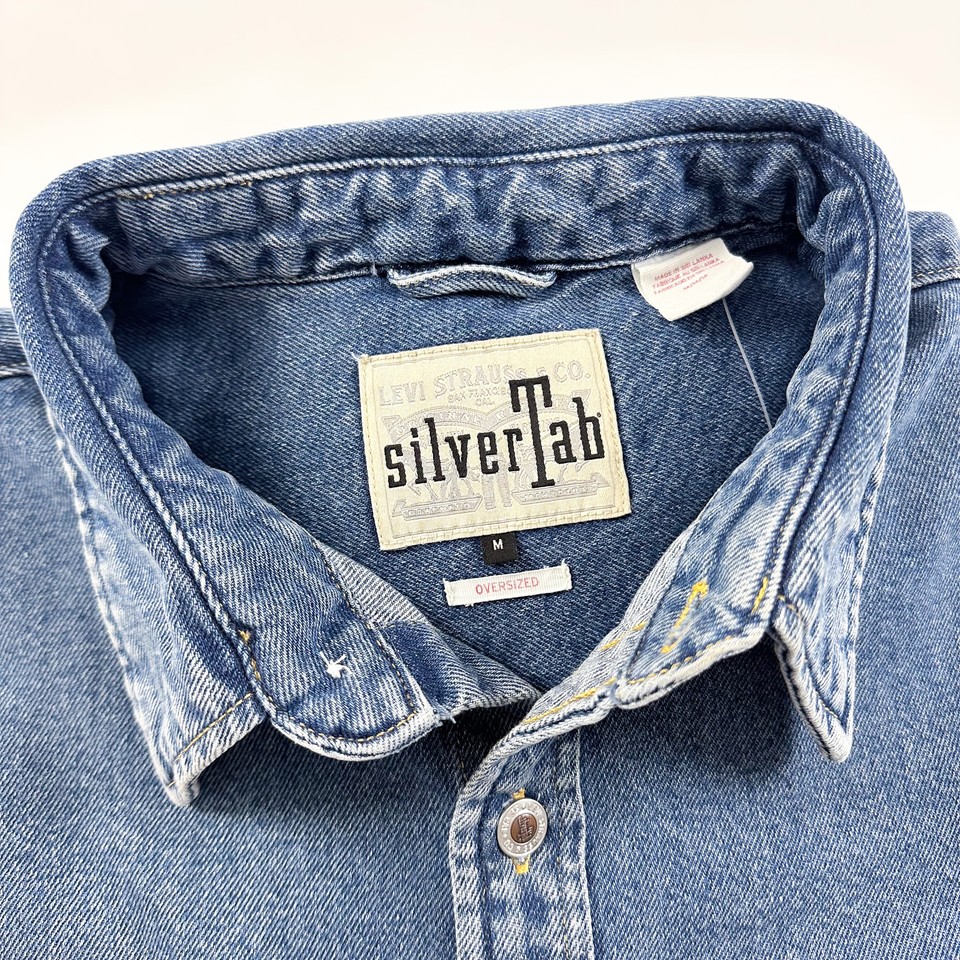 Levi's® SilverTab™ Men's Oversized Denim One Pocket Shirt Indigo ...