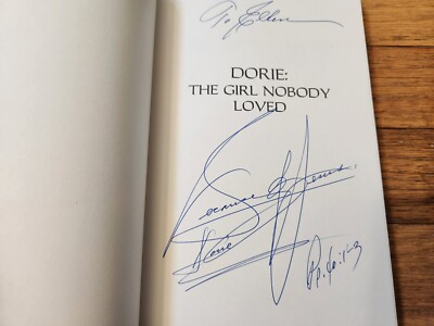 Doris Van Stone SIGNED Dorie The Girl Nobody Loved First Edition Soft ...