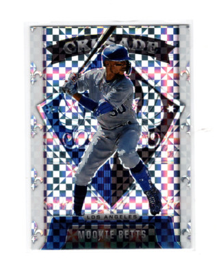 2022 Chronicles Crusade Building Blocks Prizm Mookie Betts #25 LA ...