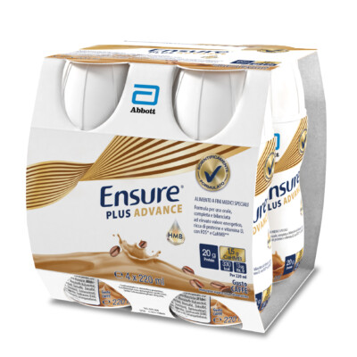 Ensure PLUS ADVANCE Abbott Coffee 4x220ml | eBay