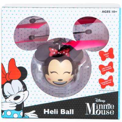 Disney Minnie Mouse Heli Ball Helicopter Toy USB Charge Cable included ...