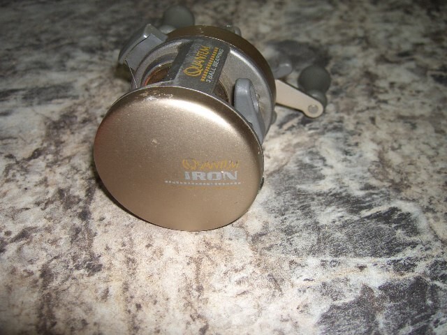 Quantum Iron IR3L fishing reel left handed Made in Japan WORKS | eBay
