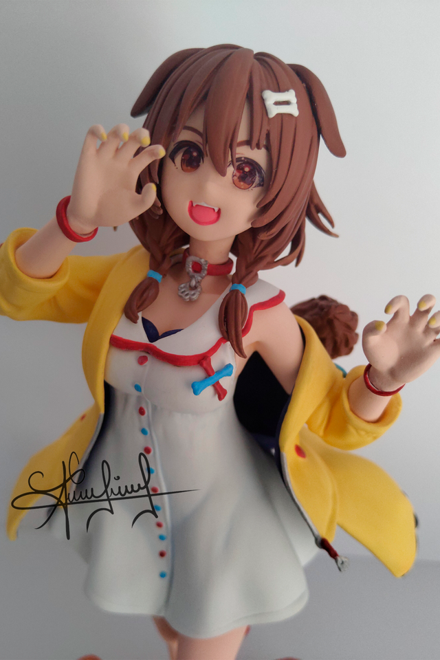 Hololive Inugami Korone Painted Resin Model Kit 1/7 Scale Anime Figure ...