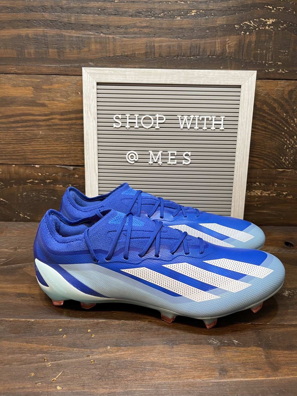 Adidas X Crazyfast.1 FG GY7416 Blue Mens Football Soccer Cleats Shoes ...